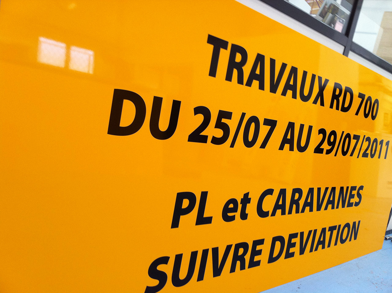 Panneaux de chantier - Avs communication : Avs communication