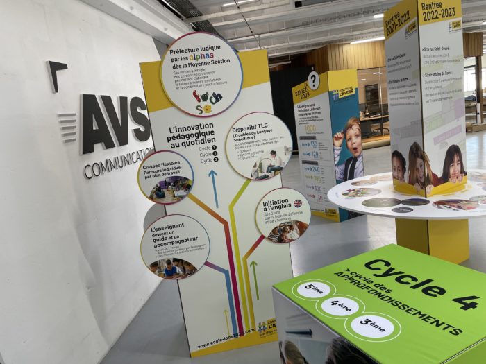 PLV pour Ecole de Lons - Avs communication : Avs communication